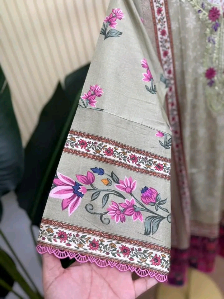 Boutique stitched 3 piece kamiz set – ZOYA Lifestyle