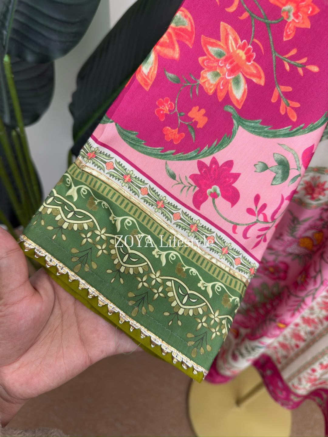 Pakistani Ethnc inspired stitched 2 piece kaftan set – ZOYA Lifestyle